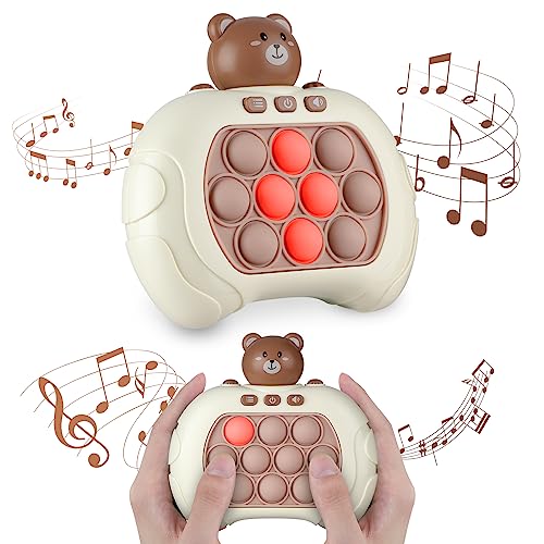 Aolcev Pop It Game Sensory Fidget Toy Quick Push Game Bubble Stress ...