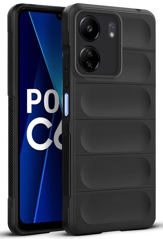 Mr. Case Silicone Back Cover Case for Poco C65 5G | Comfort Grip Soft ...