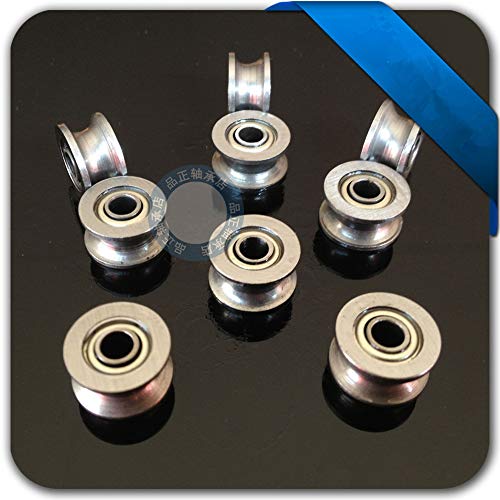 Power tranmistion 4PCS/LOT BS059 U624ZZ U-Shaped Channel Bearings ...