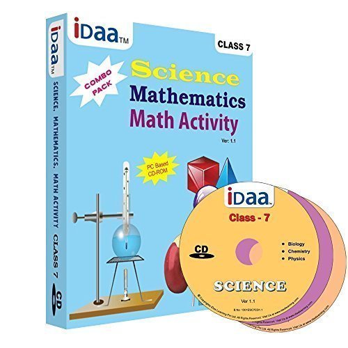 Idaa Class 7-Combo (Mathematics, Science & Maths Activity) CBSE (CD ...