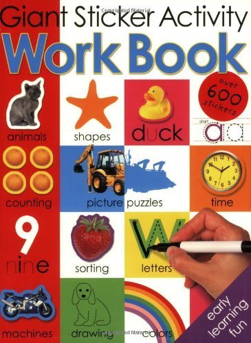 Giant Sticker Activity Work Book: Priddy, Roger: 9780312495237: Amazon ...