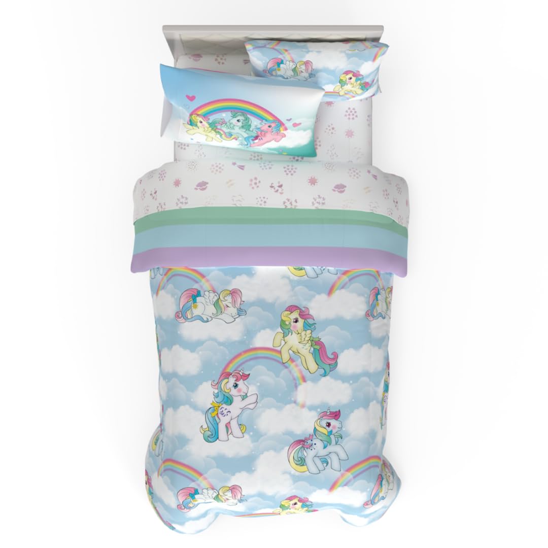 Amazon.com: Franco Collectibles My Little Pony Classic Retro Rainbow ...