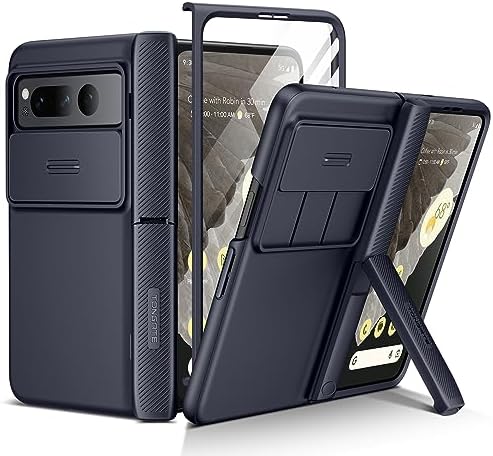 Amazon.com: TONGATE for Pixel Fold Case, [Built-in Slide Camera Cover ...