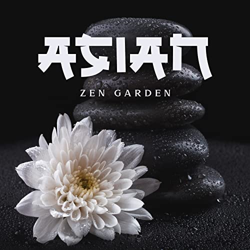 Asian Zen Garden (Meditation Under Cherry Blossom with Traditional ...