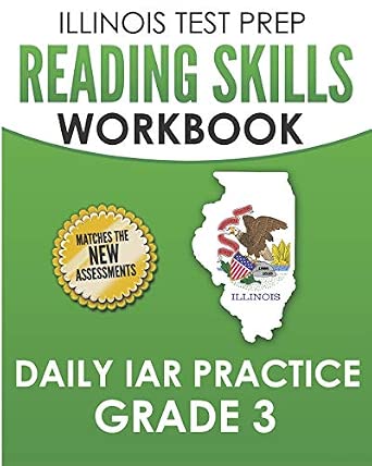 Amazon.com: ILLINOIS TEST PREP Reading Skills Workbook Daily IAR ...