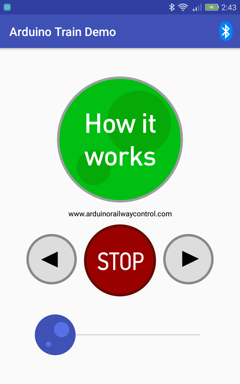 Arduino Train DEMO - App on Amazon Appstore