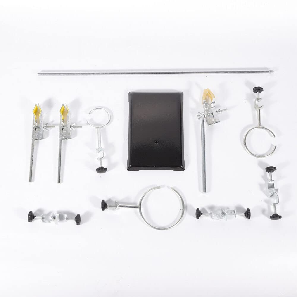 Physikalische Chemie Laborständer Set – 60 Cm Stativ Mit Klemmen ...