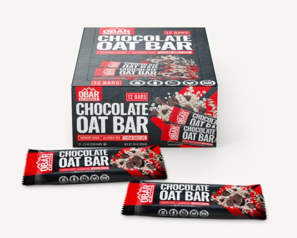 Amazon.com: OBAR Raw Food Bars 12 Pack (Chocolate) : Grocery & Gourmet Food