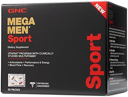 Amazon.com: GNC Mega Men Sport Multivitamin Caplets, Athletic ...