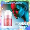 Amazon.com: 4 Pack Roll On Body Glitter Gel for Body,Face,Hair,Lip ...