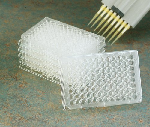 Nunc 456529 Clear Polystyrene Plate, Immuno PolySorp, Non-Sterile ...