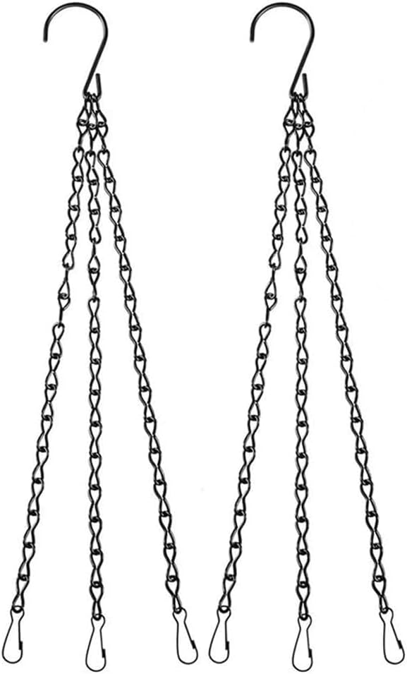 Amazon.com: YSYONM Hanging Baskets Chains 16Inch Plant Hanging Chains 3 ...