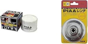 Amazon | PIAA オイルフィルター ツインパワー 1個入 [三菱車用] GTO・RVR・ランサー_他 Z10 + オイルフィルター用 カップ型レンチ 1個入 (適用フィルター品番 ...