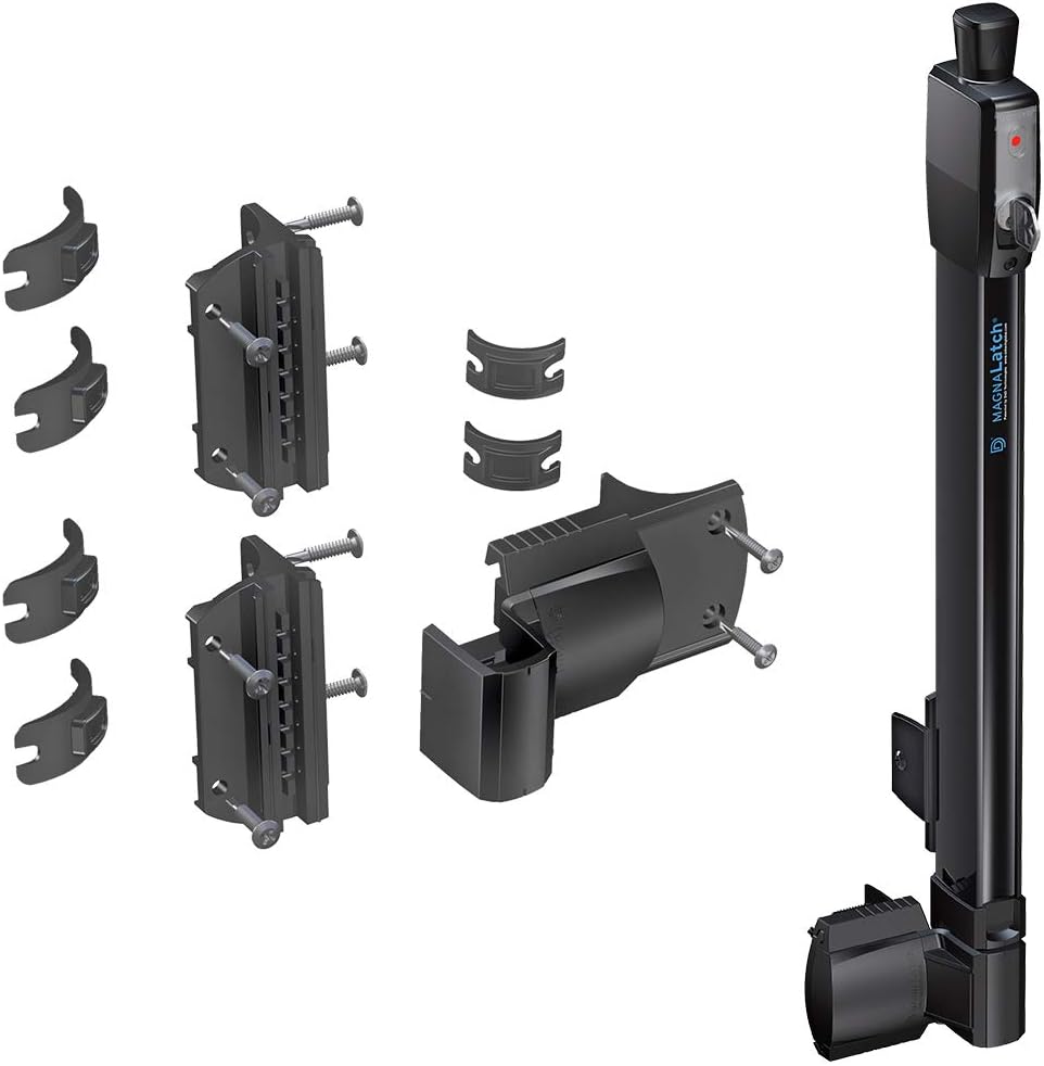 Amazon.com: AquaLatch 10 Inch Tall Black Magnetic Pool Child Safety ...