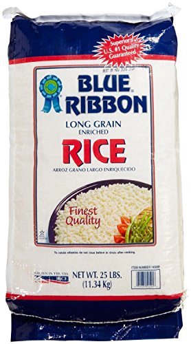 Amazon.com: Blue Ribbon Long Grain Rice, 25 Pound by Blue Ribbon