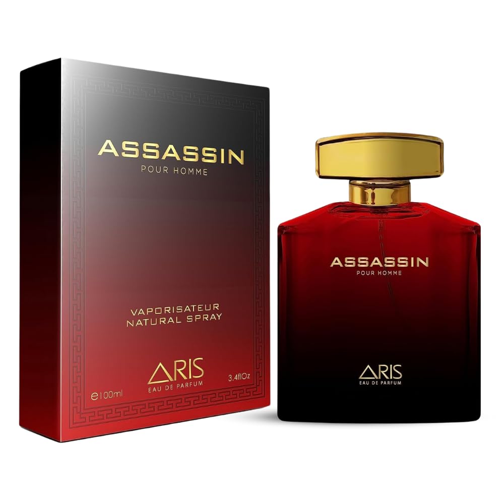 Amazon.com : ARIS Assassin Intense Eau de Parfum for Men - Musk & Wood ...