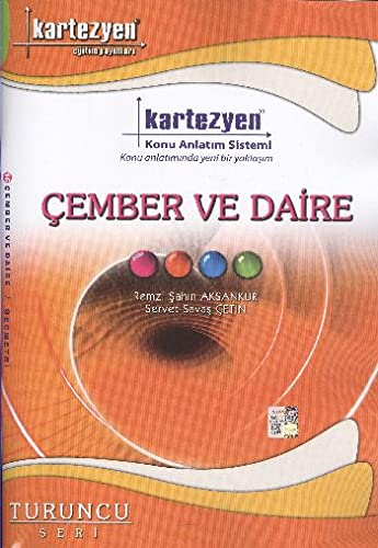Kartezyen Turuncu Geometri 15 Çember ve Daire: (Turuncu Seri) (Kapak ...