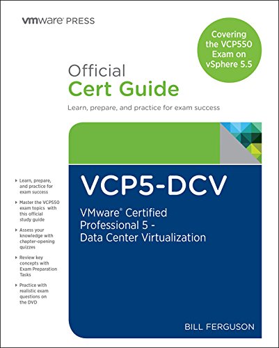 VCP5-DCV Official Certification Guide (Covering the VCP550 Exam ...