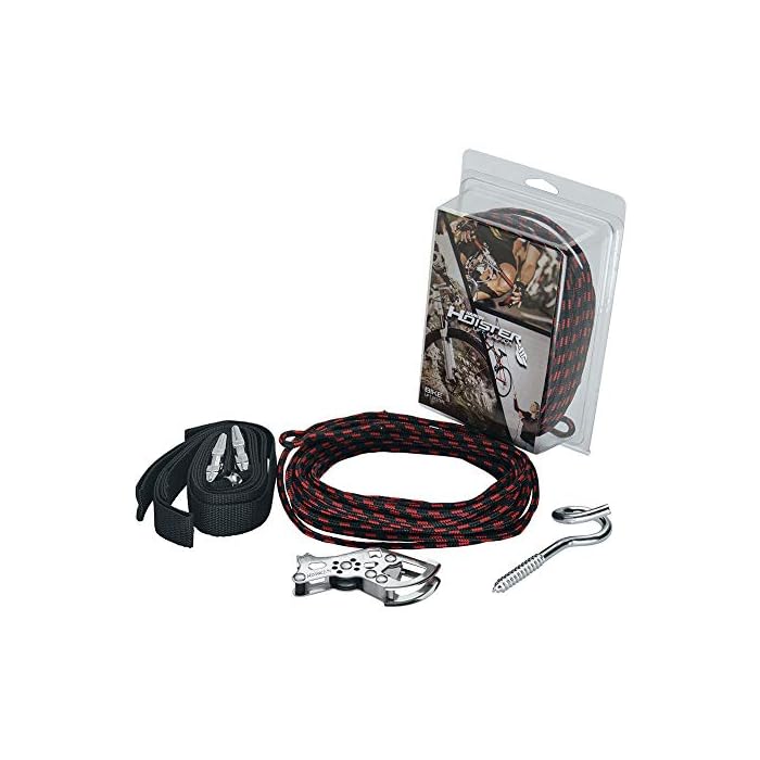 Buy HARKEN - Bike Overhead Garage Storage Hoist, Self-Leveling, Safe ...