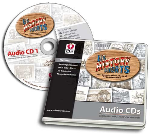 Amazon.com: U.S. HISTORY SHORTS 1 AUDIO CD: 0749844016517: Kristina M ...