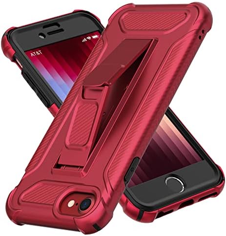 MobNano Coque Compatible avec iPhone SE 2020/2022 5G et iPhone 7/8 360 degrés Antichoc Pro Anti ...