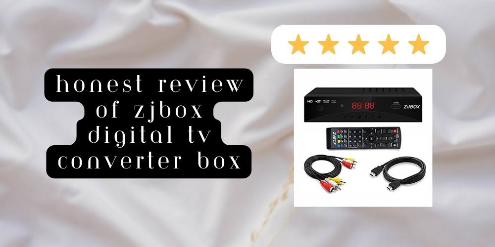 Watch HONEST REVIEW of ZJBOX digital tv converter box on Amazon Live