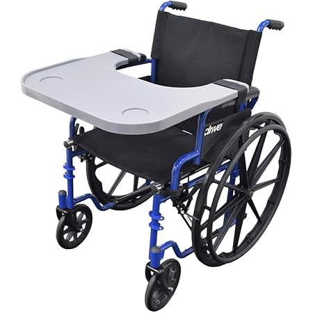 Amazon.com: Wheelchair Lap Tray, Wheelchair Tray Table Removable Adult ...