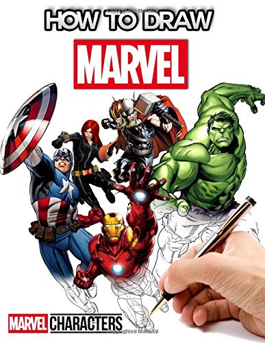 Buy How To Draw Marvel: How to Draw Marvel Characters, Learn How to ...