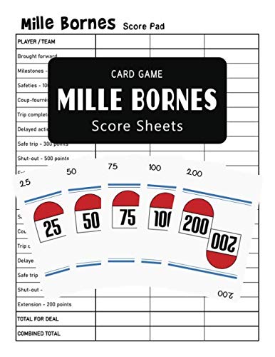 Mille Bornes Score Sheet _ Mille Bornes Score Sheet Template – IFKPLG