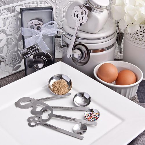Amazon.com: Keys To Love Beyond Measure" Measuring Spoon Sets - package ...