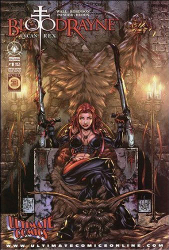 Amazon.com: Bloodrayne Lycan Rex #1 Ultimate Comics Variant Cover Ltd ...
