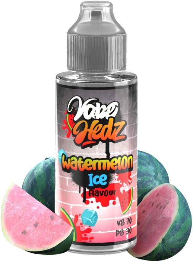 Watermelon Ice - Liquid - 100ml Vape Juice for E-Cigarettes - Vape ...