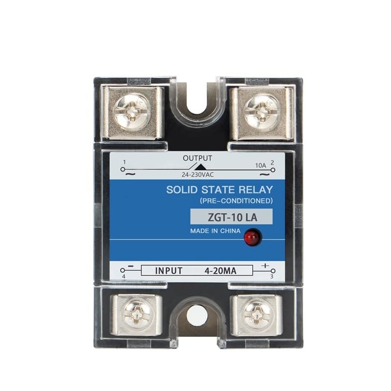 Industrial Temperature Control Relay 25A Solid State Relay With 0-10V ...