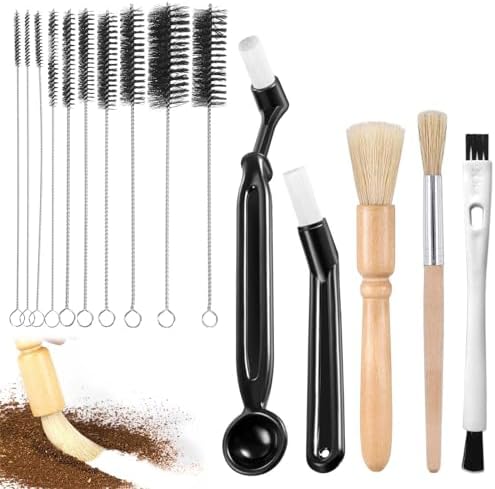 Omevett 15 Pcs Coffee Machine Cleaning Brush Set Espresso Machine ...