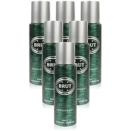 Amazon.com : 6x Brut Original Deodorant Mens Body Spray 200mlBARGAIN ...