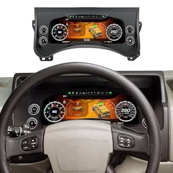 Amazon.com: 12.3 Inch LCD Digital Cluster Update 2025 for Hummer H3 ...