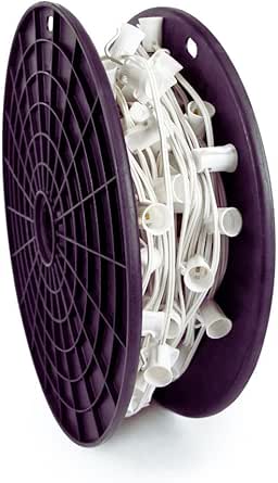 Amazon.com: Pro Christmas C9 Light Cord - 250 ft Spool, 500 Bulb ...