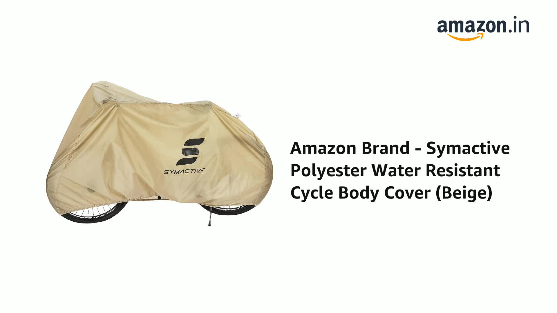 Watch Amazon Brand - Symactive Polyester Water Resistant Cycle Body ...