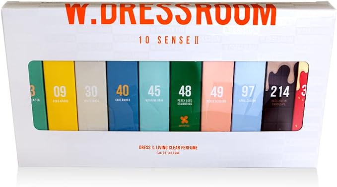 Amazon.com: W.Dressroom 10 Scent Fabric Spray Set – Water-Based Perfume ...