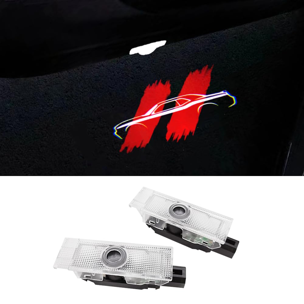 Amazon.com: 2 PCS LED Door Logo Lights Projector Compatible for ...