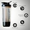 500ml Protein Shaker Bottle for Gym | Leak Proof Gym Mixer Bottle with ...