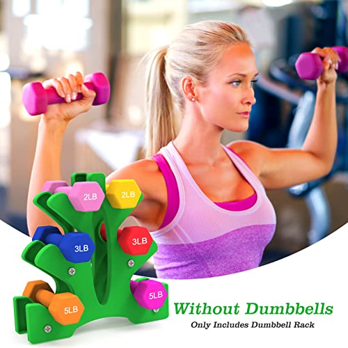 Snapklik.com : Portzon Dumbbell Rack - Hand Weight Set Tree - Designed ...
