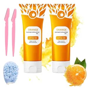 Amazon.com: Orange Exfoliating Gel LF16-35, Orange Deep Cleansing ...