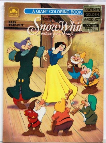 Snow White and the Seven Dwarfs Coloring Book: 9780307034083: Books ...