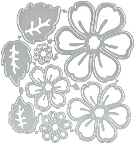 Pilikoll 8PCS Matrice de Découpe Fleur 3D Pétale Scrapbooking Fleurs Scrapbooking Cutting Dies ...