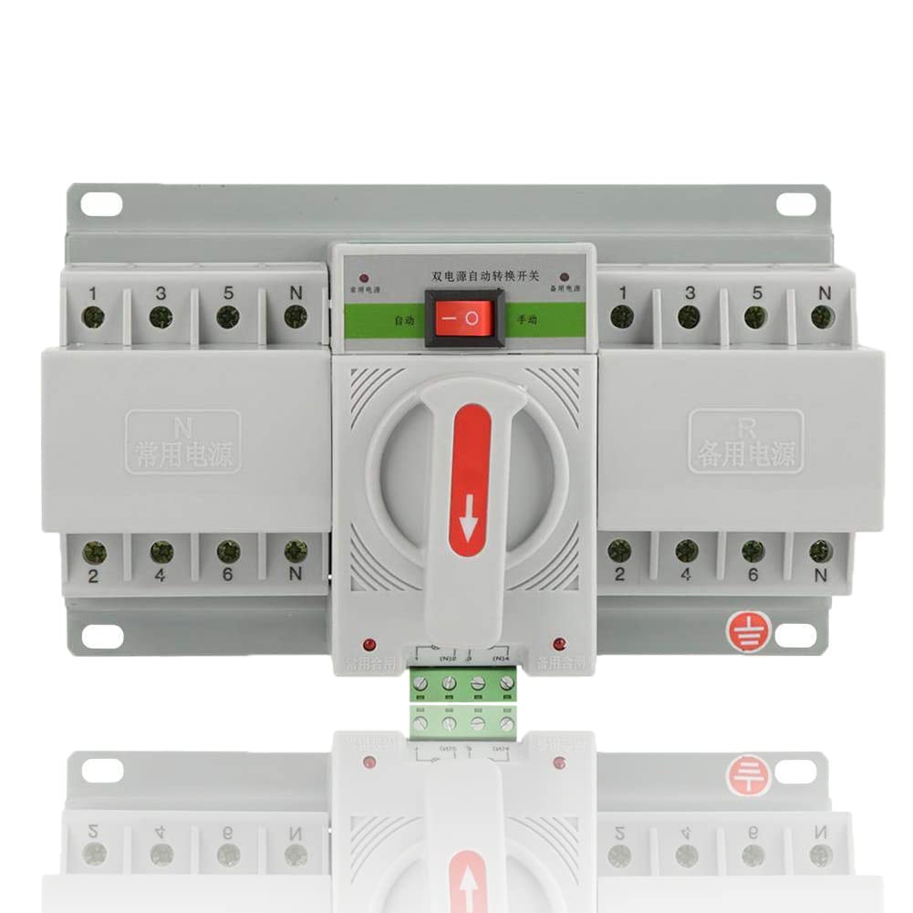Buy Automatic Transfer Switch, 63Amp Transfer Switch Circuit Breaker ...