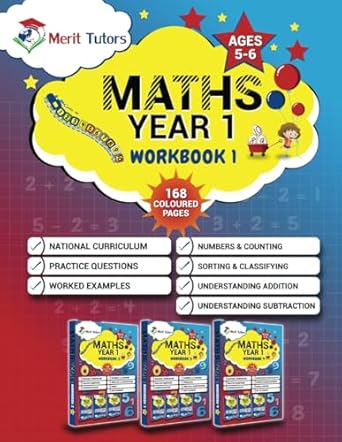 Primary Year 1 Maths Activity Workbook 1: Numbers, Counting, Time ...