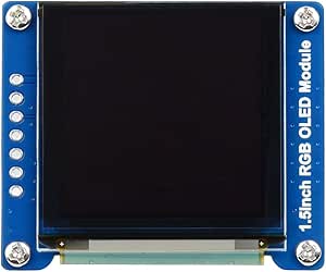 Amazon.com: Waveshare 1.5inch RGB OLED Module, 128×128 Resolution 65K RGB Colors Display Module ...