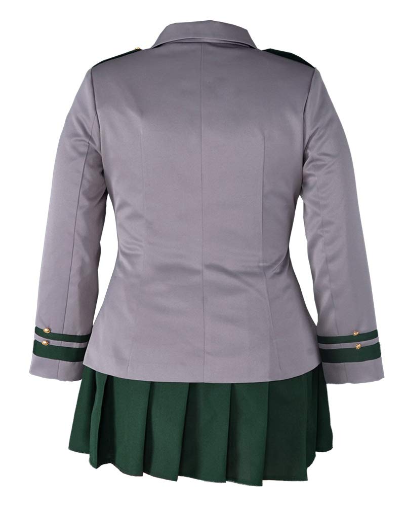 miccostumes Women's Tsuyu Asui Uraraka Ochako Cosplay School Uniform ...