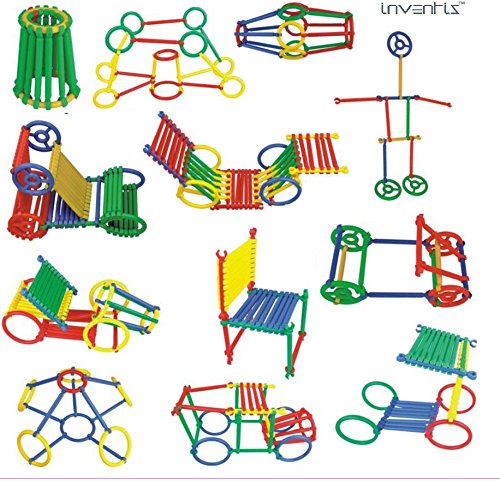 Inventis (TM) Kids Children Plastic Toy Random Link Puzzle Block Color ...